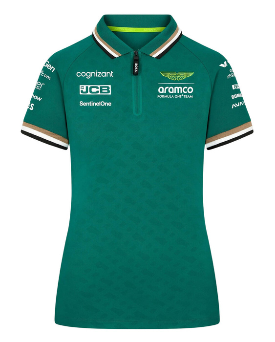 Aston Martin F1 Women's 2024 Team Polo Shirt | CATEGORIES \ CLOTHING ...