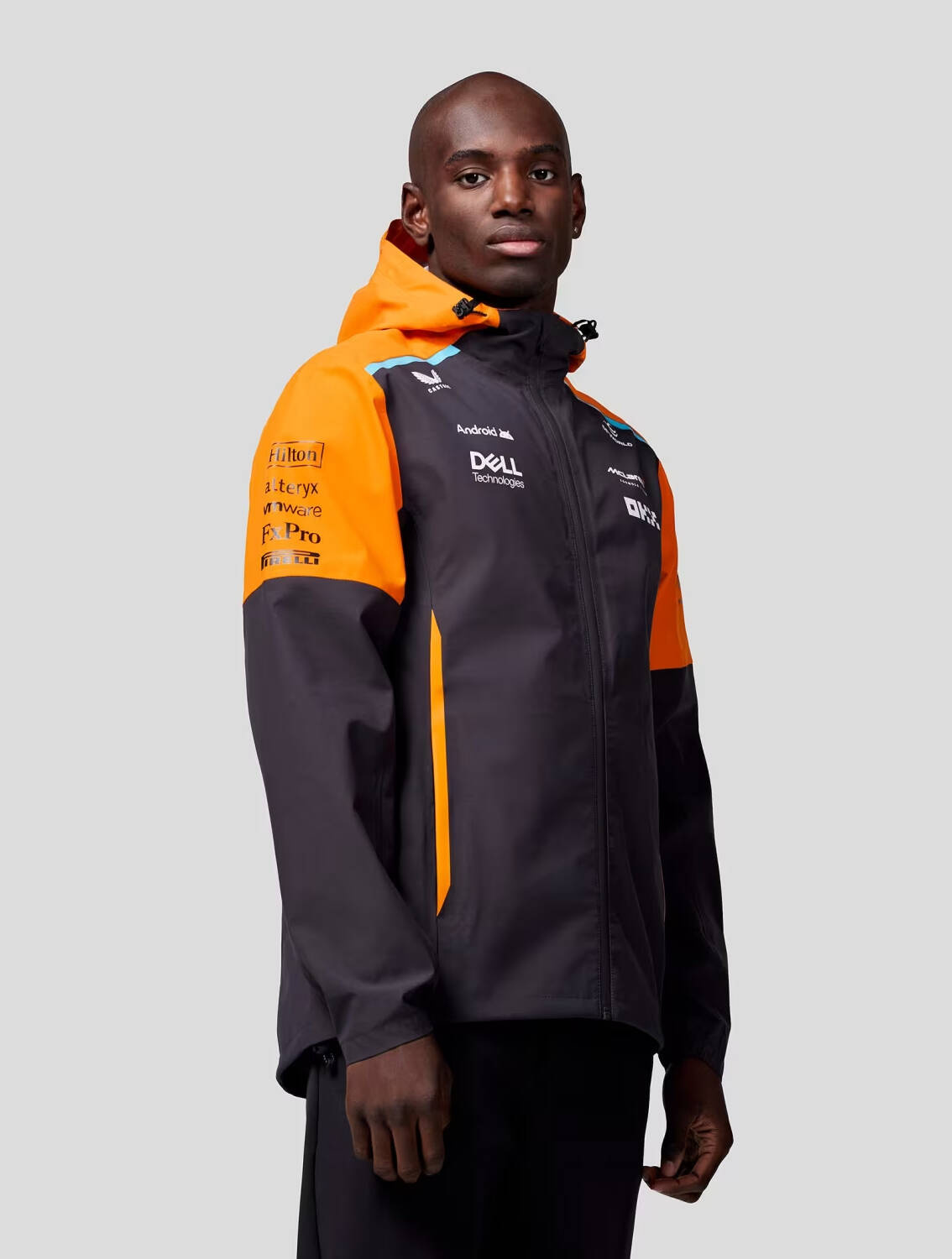 McLaren F1 Men's 2024 Team Lightweight Rain Jacket | CATEGORIES ...