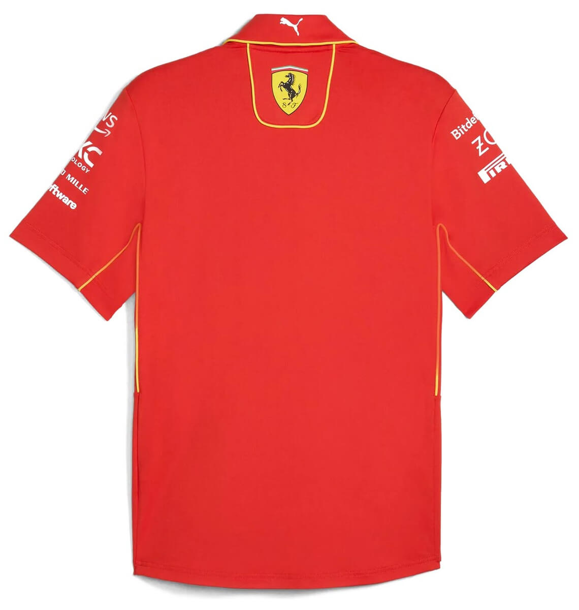 Scuderia Ferrari F1 Men's 2024 Team Pro Polo Shirt | CATEGORIES ...