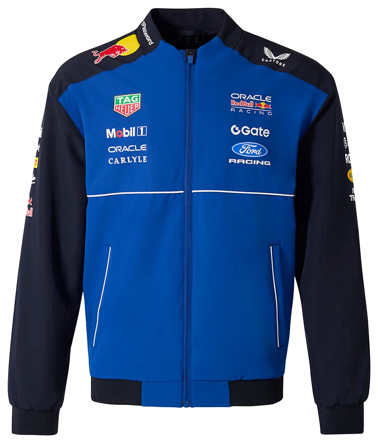 Red Bull Racing F1 Men's 2026 Team Bomber Jacket - Blue | CATEGORIES ...